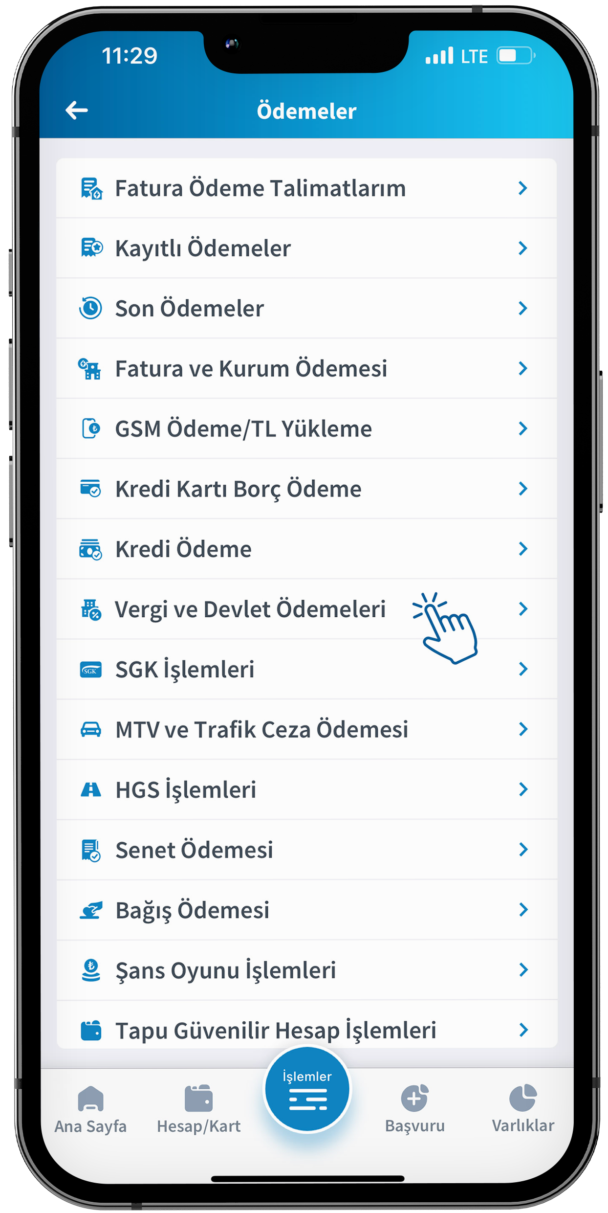 Vergi Ödemeleri | Halkbank